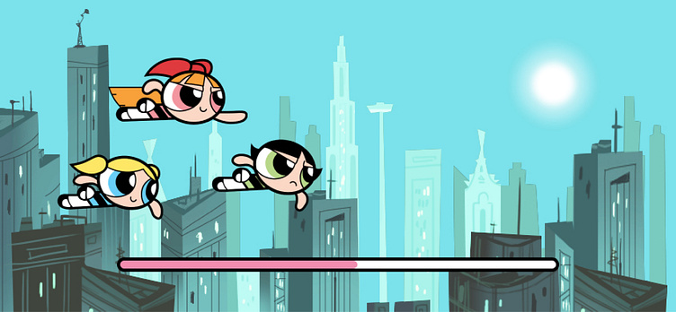 UI Game Design "The Powerpuff Girls to the Rescue" by Veren Aurelia on ...