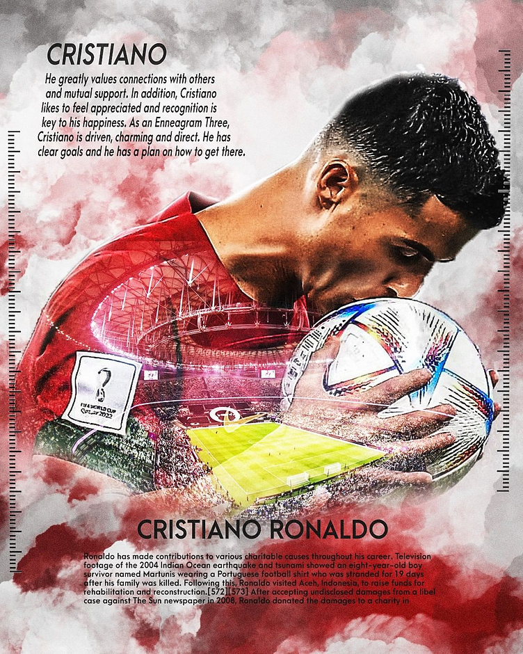 Cristiano Ronaldo Graphic design by _theelementals_ on Dribbble