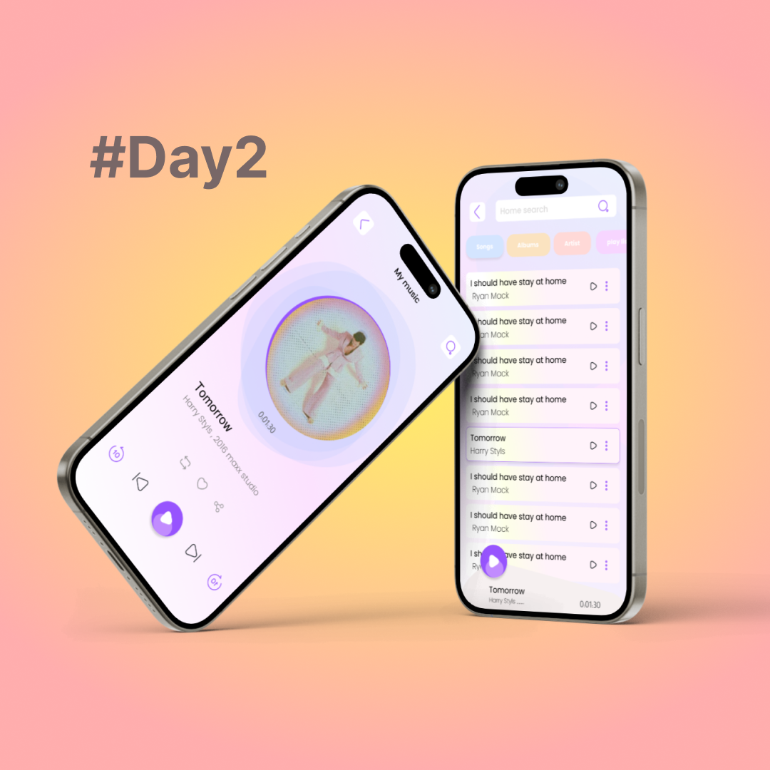 100 design challenge... by haniye niknam on Dribbble