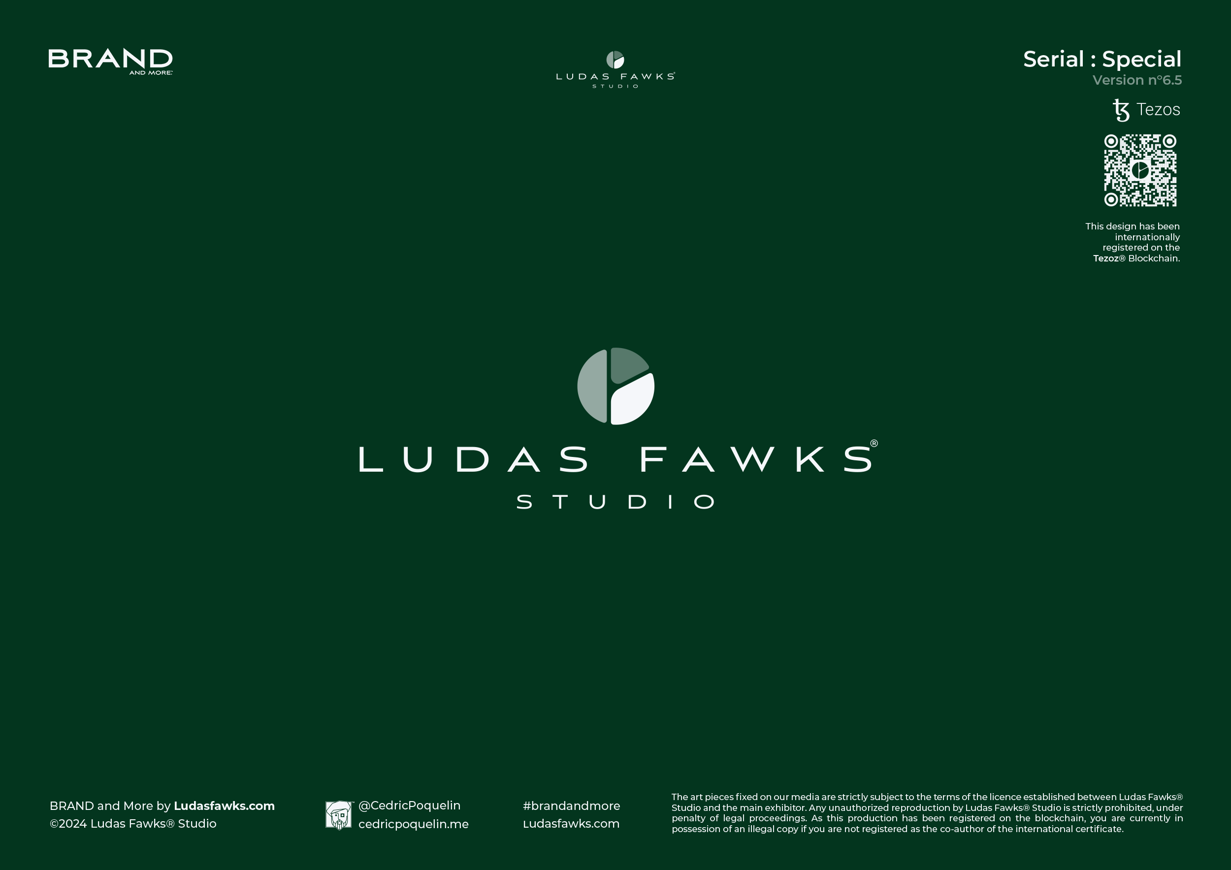 Logo | Ludas Fawks® Studio by Cédric Poquelin on Dribbble