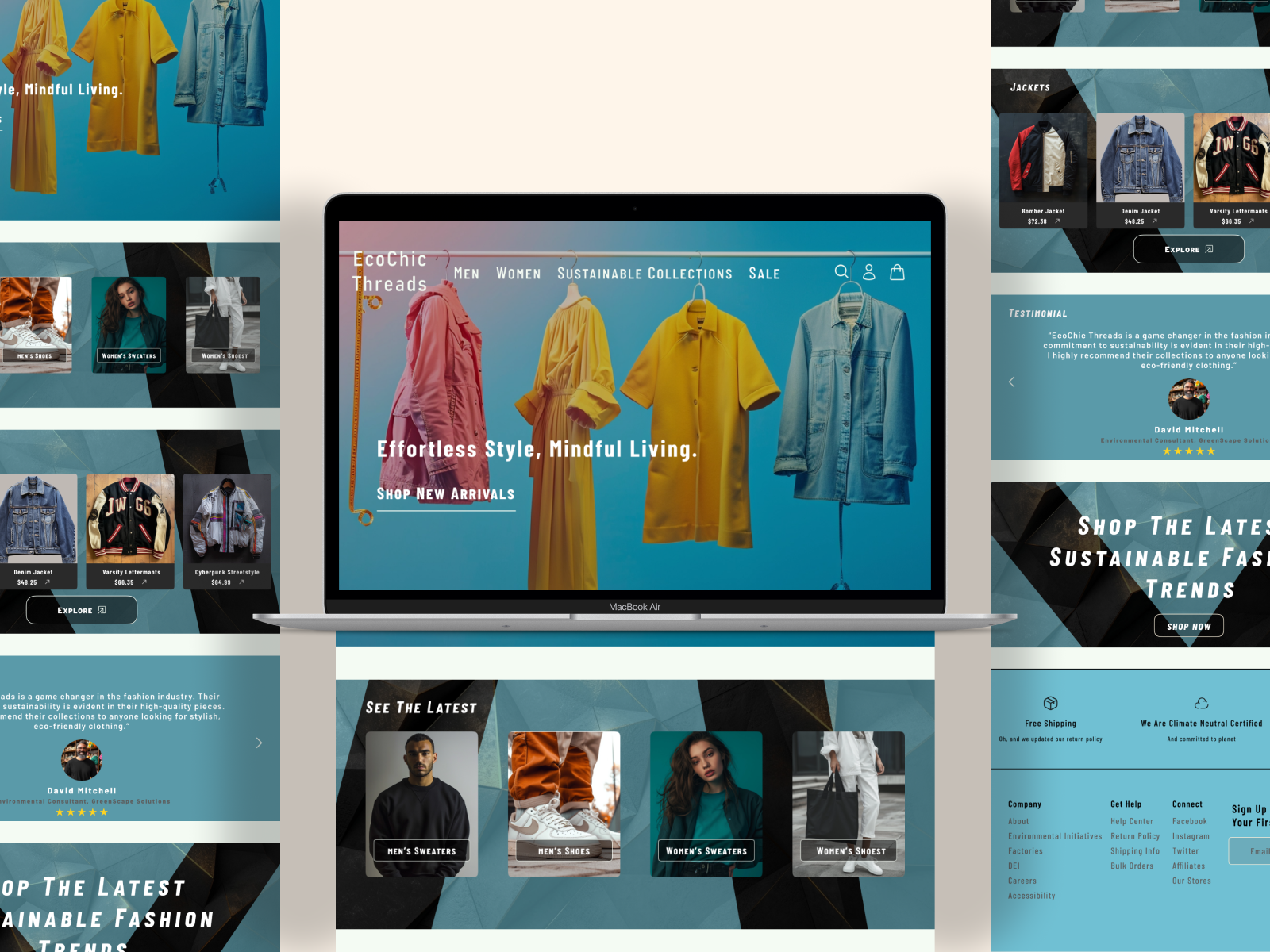 EcoChic Threads by Mohammed Sufiyan Bepari on Dribbble