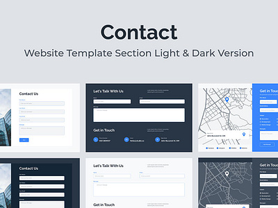 Browse thousands of Contact Us Section images for design inspiration ...