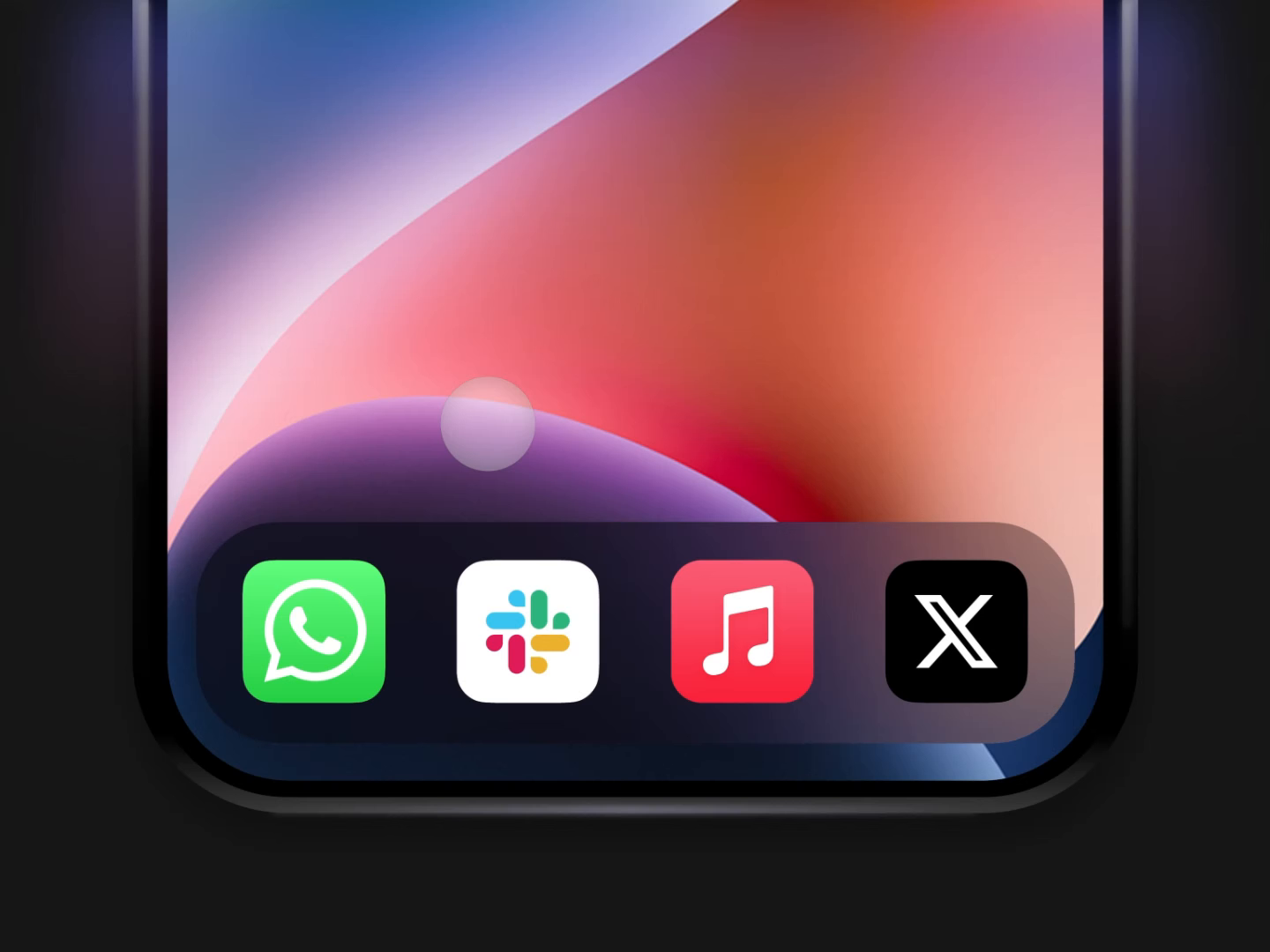 iOS Dock Concept by Vlad on Dribbble