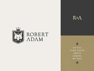 Robert Adam: Brand Refresh by Alyssa Gibson on Dribbble