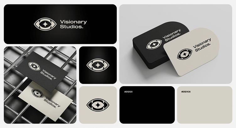 Visionary Studios Brand Identity by Andromeda Designs on Dribbble