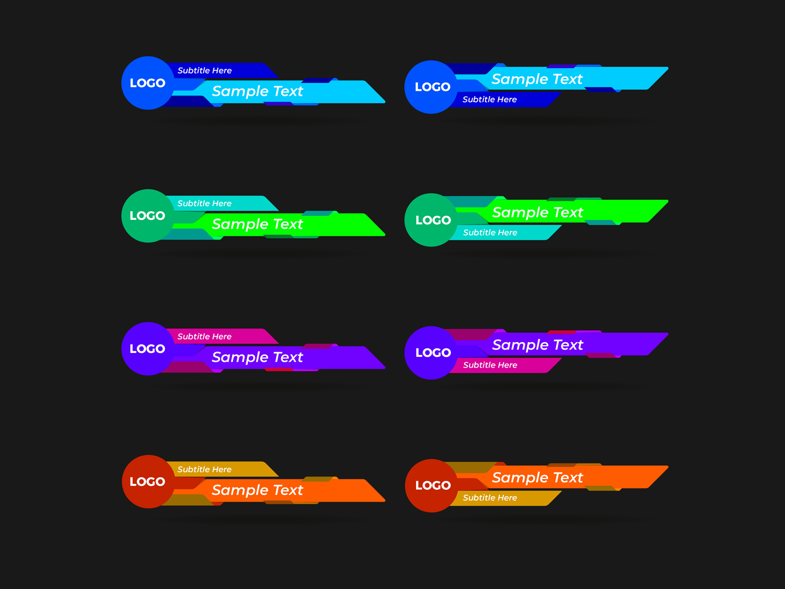 Lower Third Design by rubbble on Dribbble