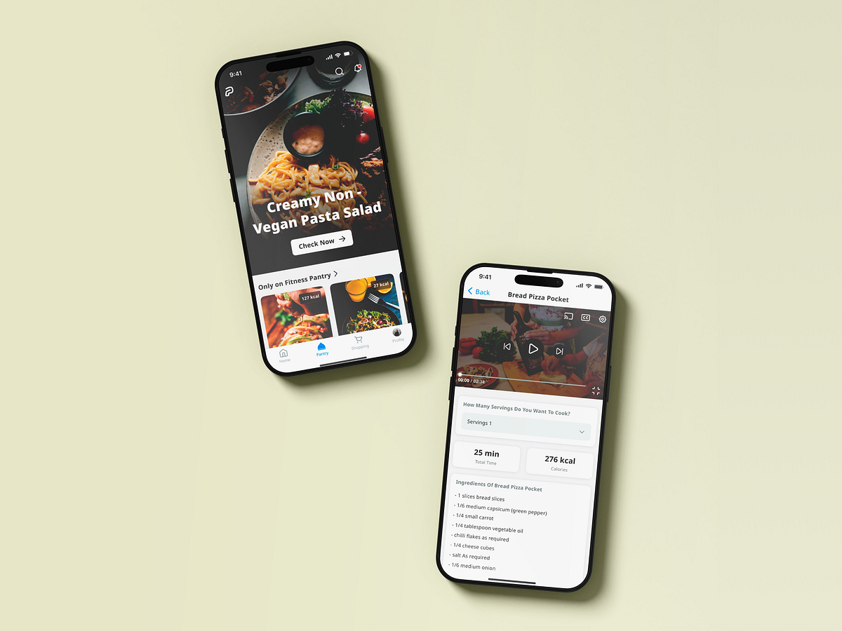 Fitness Pantry: UI/UX Case Study by Sandesh Chouhan on Dribbble
