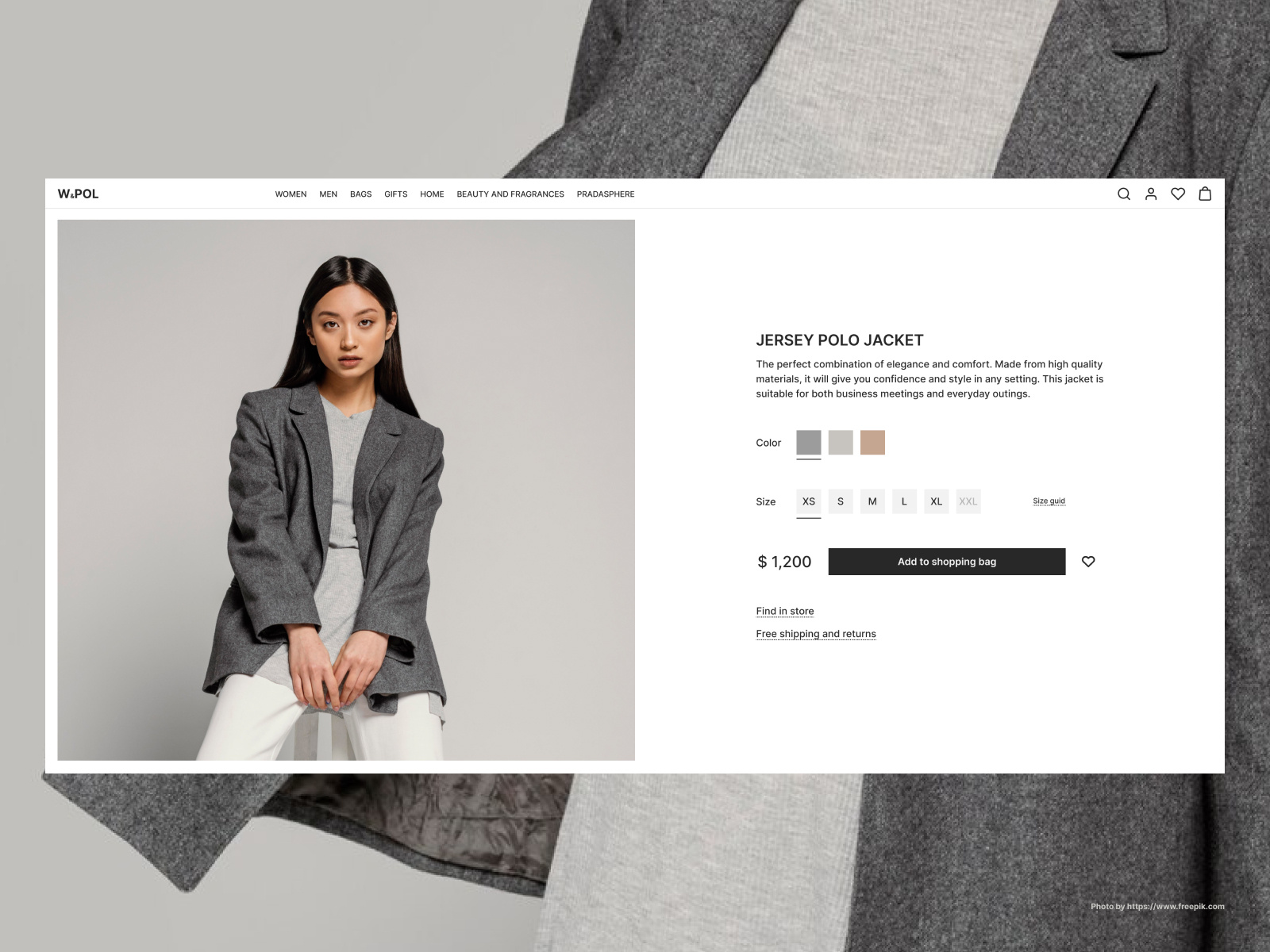 Product card for e-commerce by Ekaterina Dukhnich on Dribbble