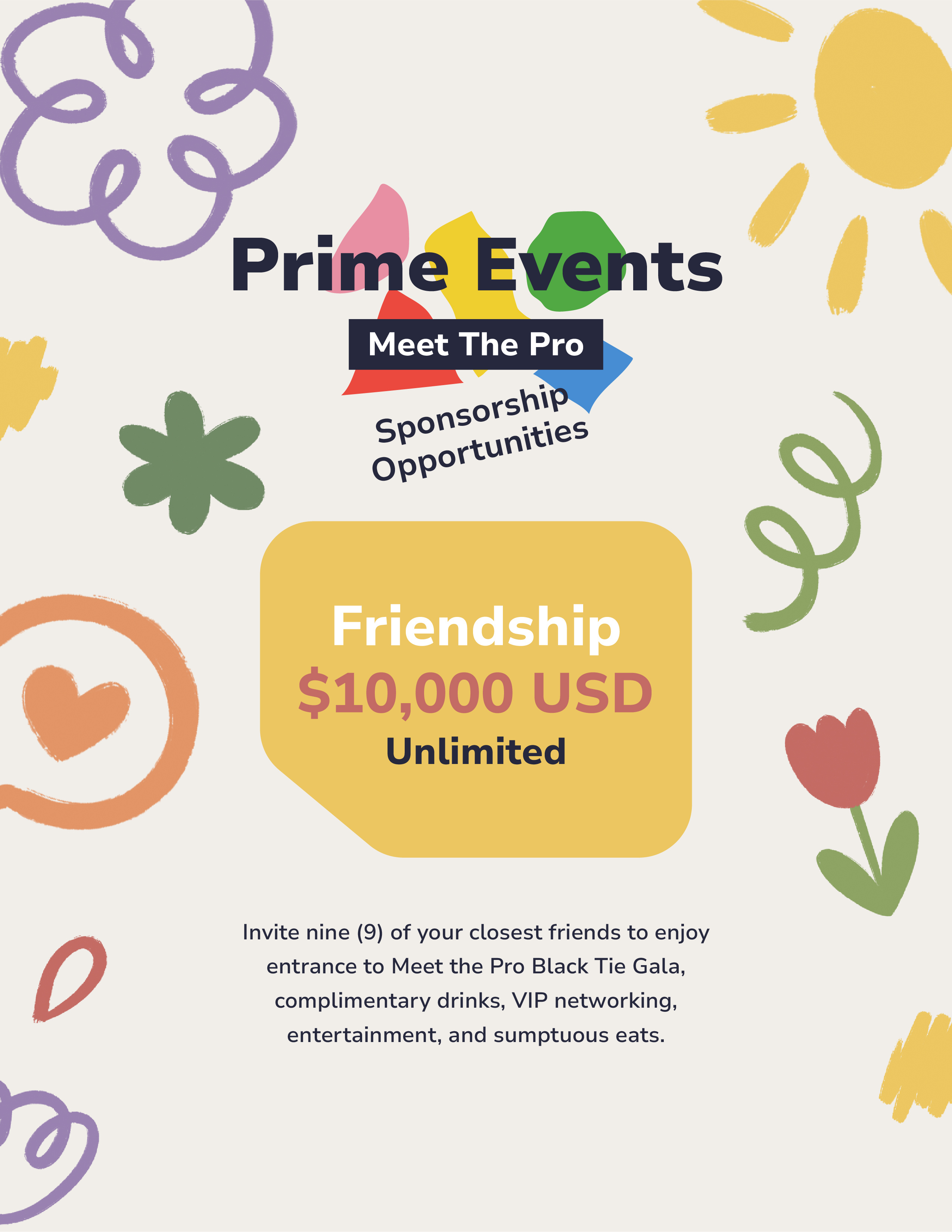 Prime Events Sponsor Deck by Mohammad Ripon on Dribbble