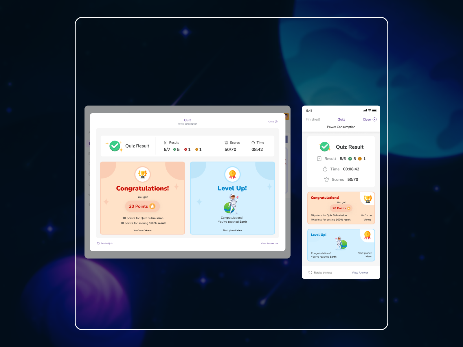 Gamification Web/app design by siddhesh.design on Dribbble