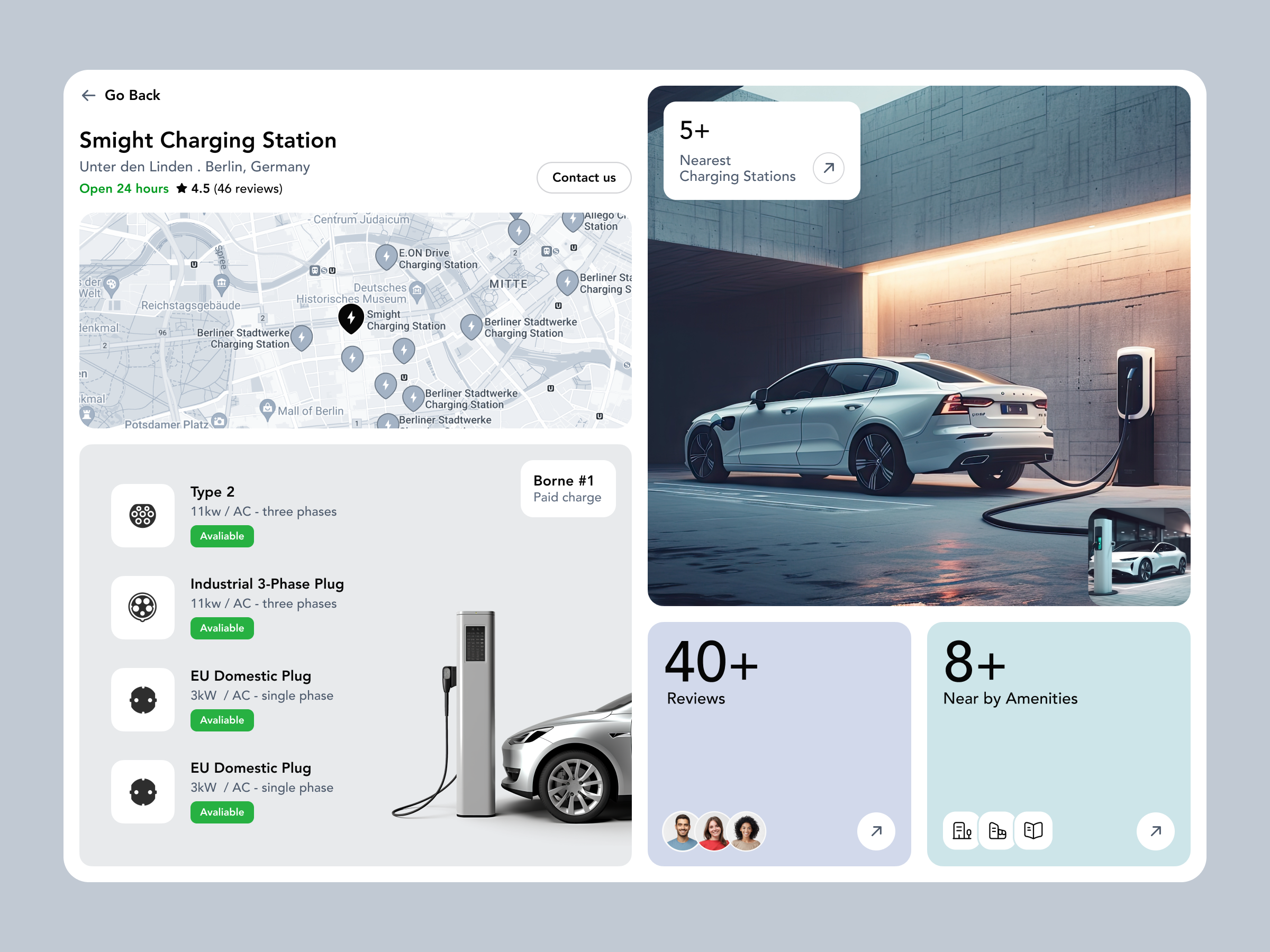 Charge Zone Web Application UI by Anu Raveendran on Dribbble