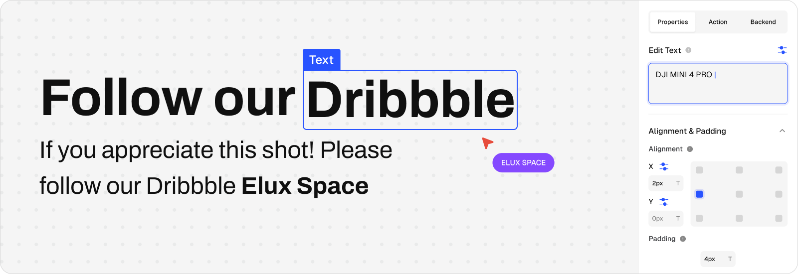 AppFlow - No Code App Builder by Zaim Maulana for Elux Space on Dribbble