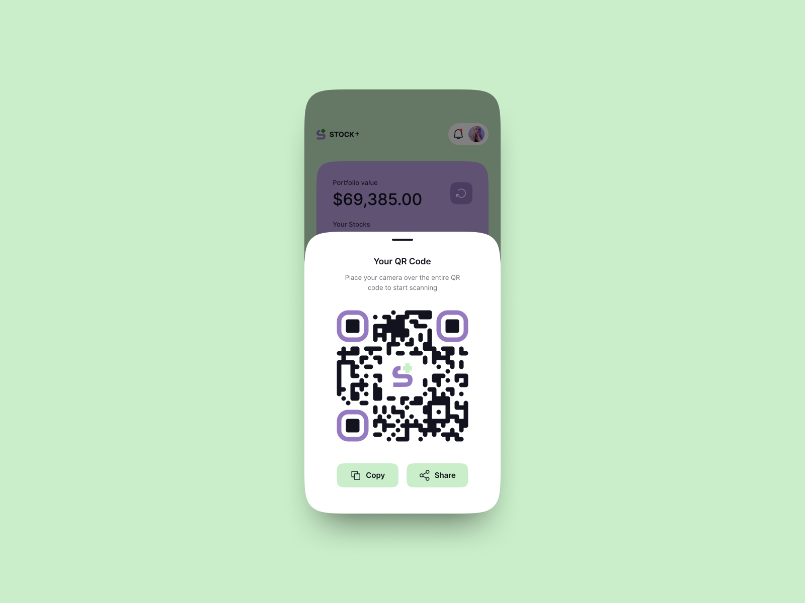 QR Code - Daily UI Challenge #41 by Gean Ribeiro on Dribbble