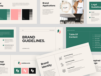Minimalist Brand Guidelines Template by GranzCreative on Dribbble