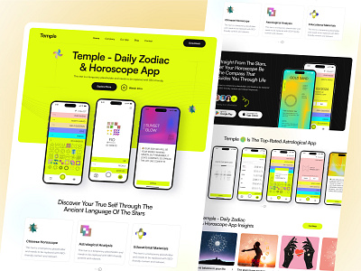 Horoscope App designs, themes, templates and downloadable graphic ...