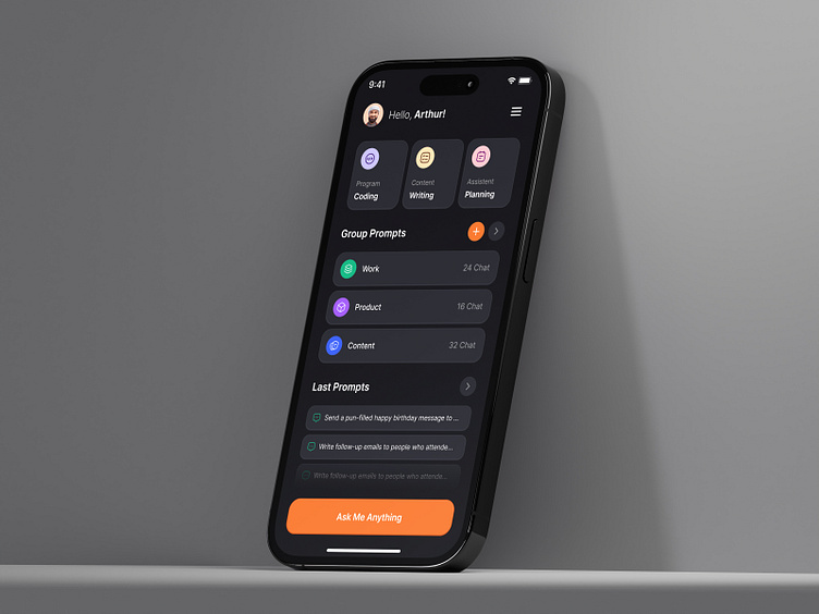 FurAI - AI Generate Prompt App by Dipa Product for Dipa Inhouse on Dribbble