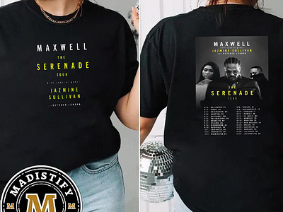 Maxwell 2024 Serenade Tour North American Schedule List Date Dou by ...