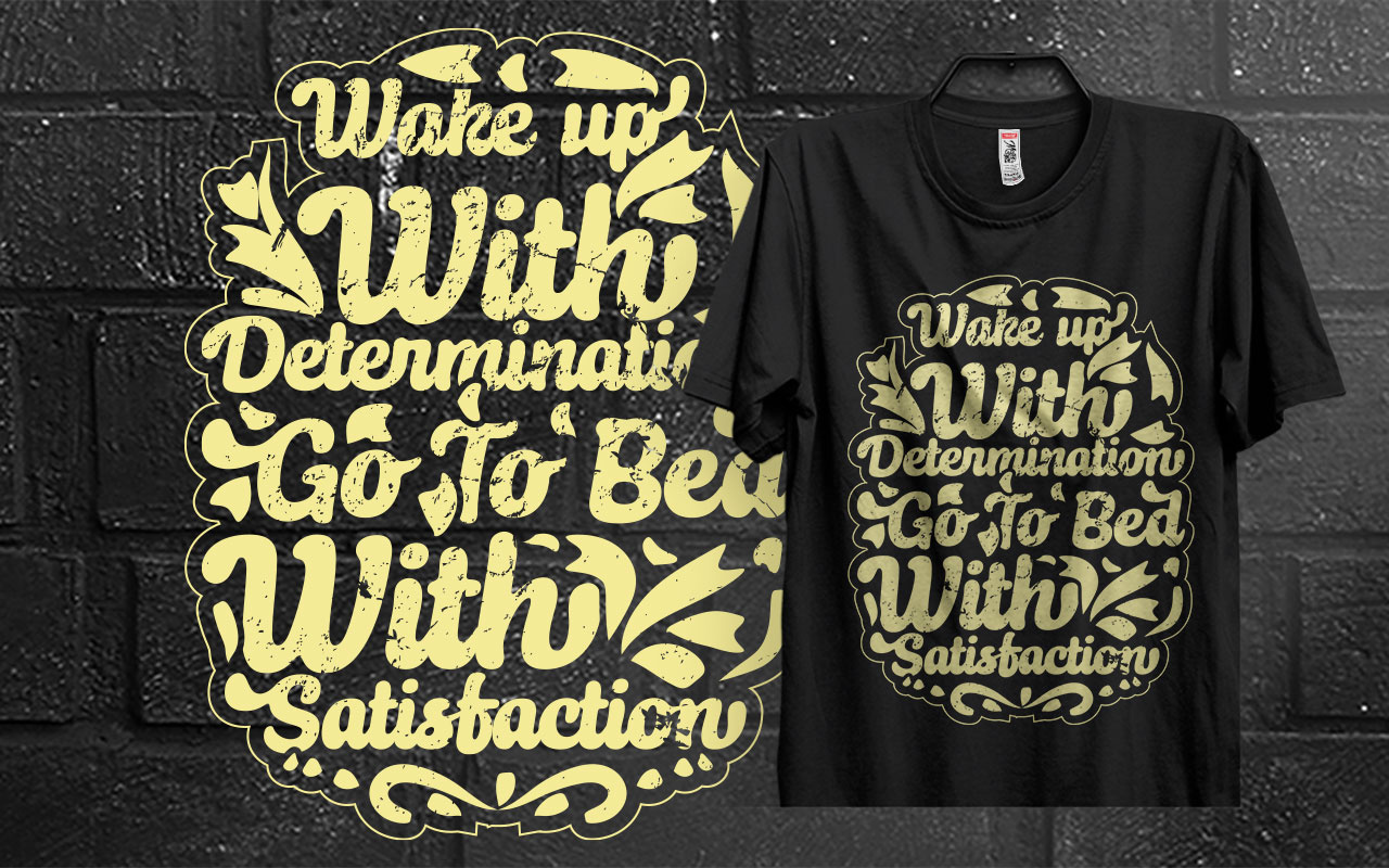 Typography T-Shirt Design by Shohana Sarmin Sumi on Dribbble