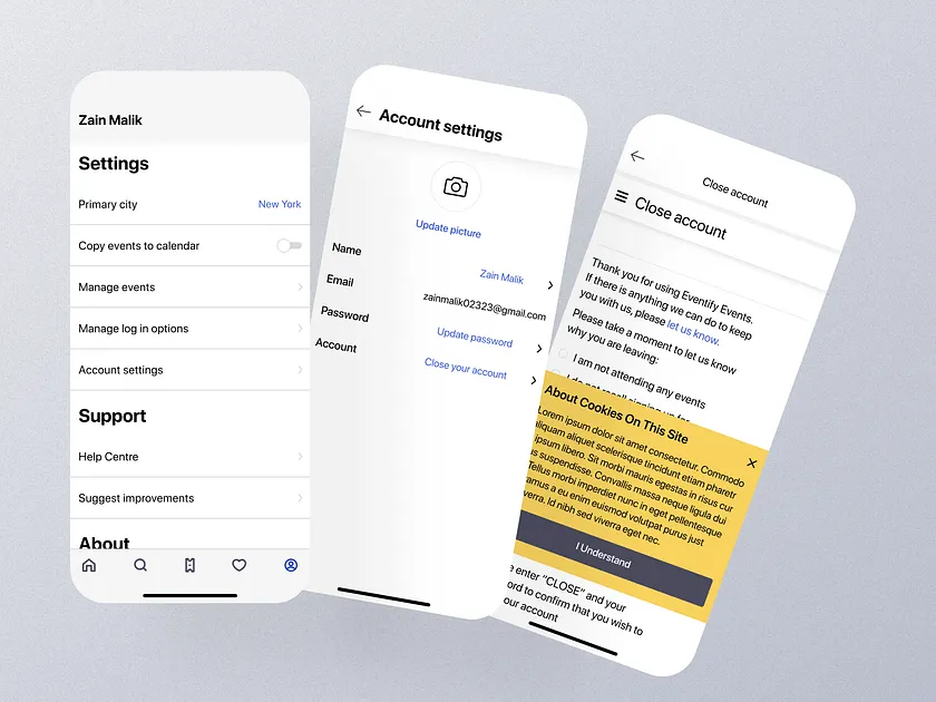 Configuration UI designs, themes, templates and downloadable graphic ...