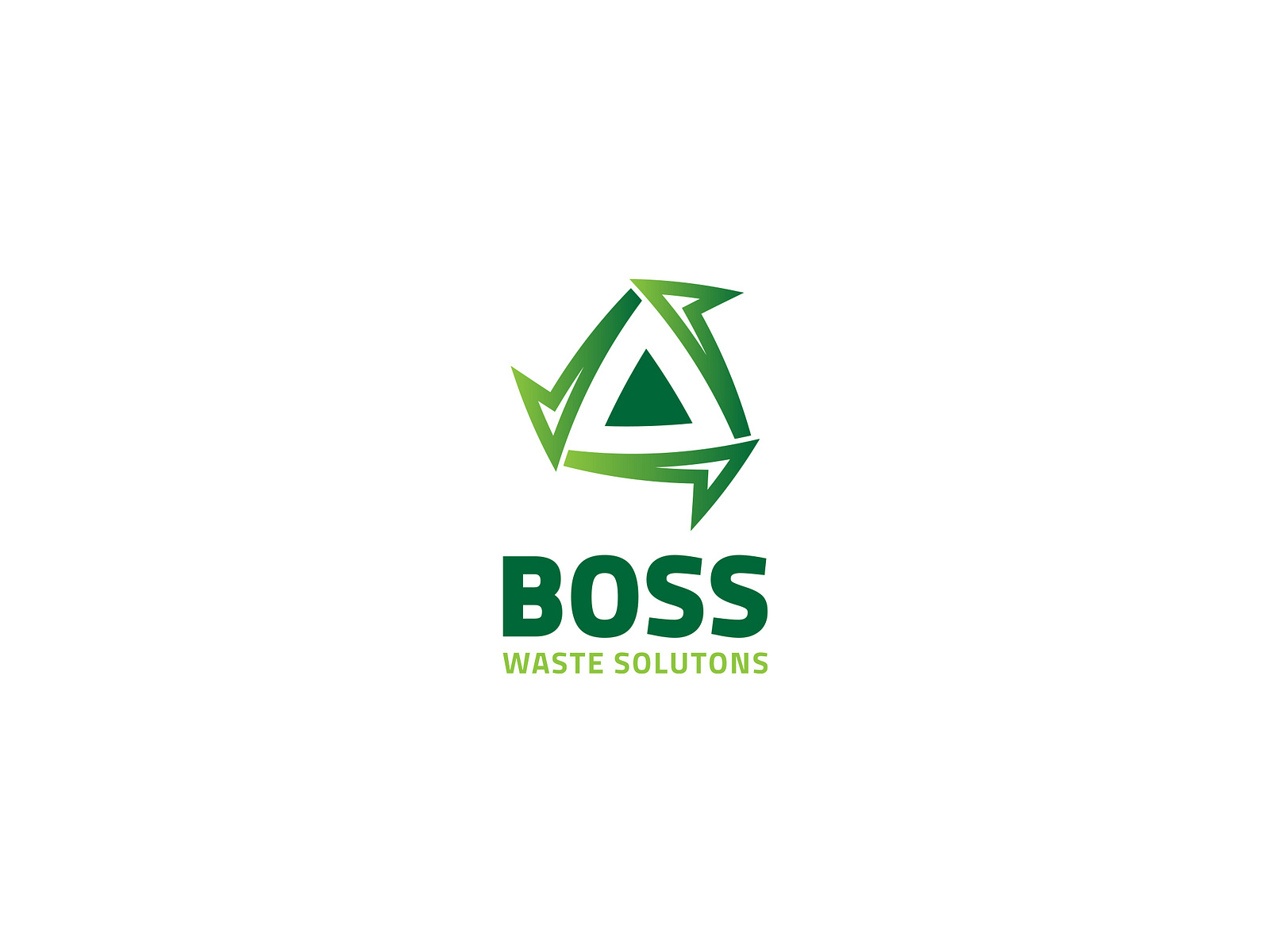 Waste Solutions company logo design by Workline Design on Dribbble
