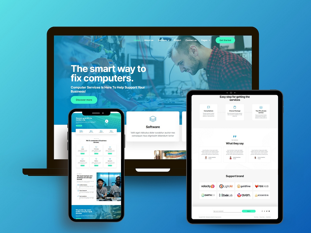 Laptop Repair designs, themes, templates and downloadable graphic ...