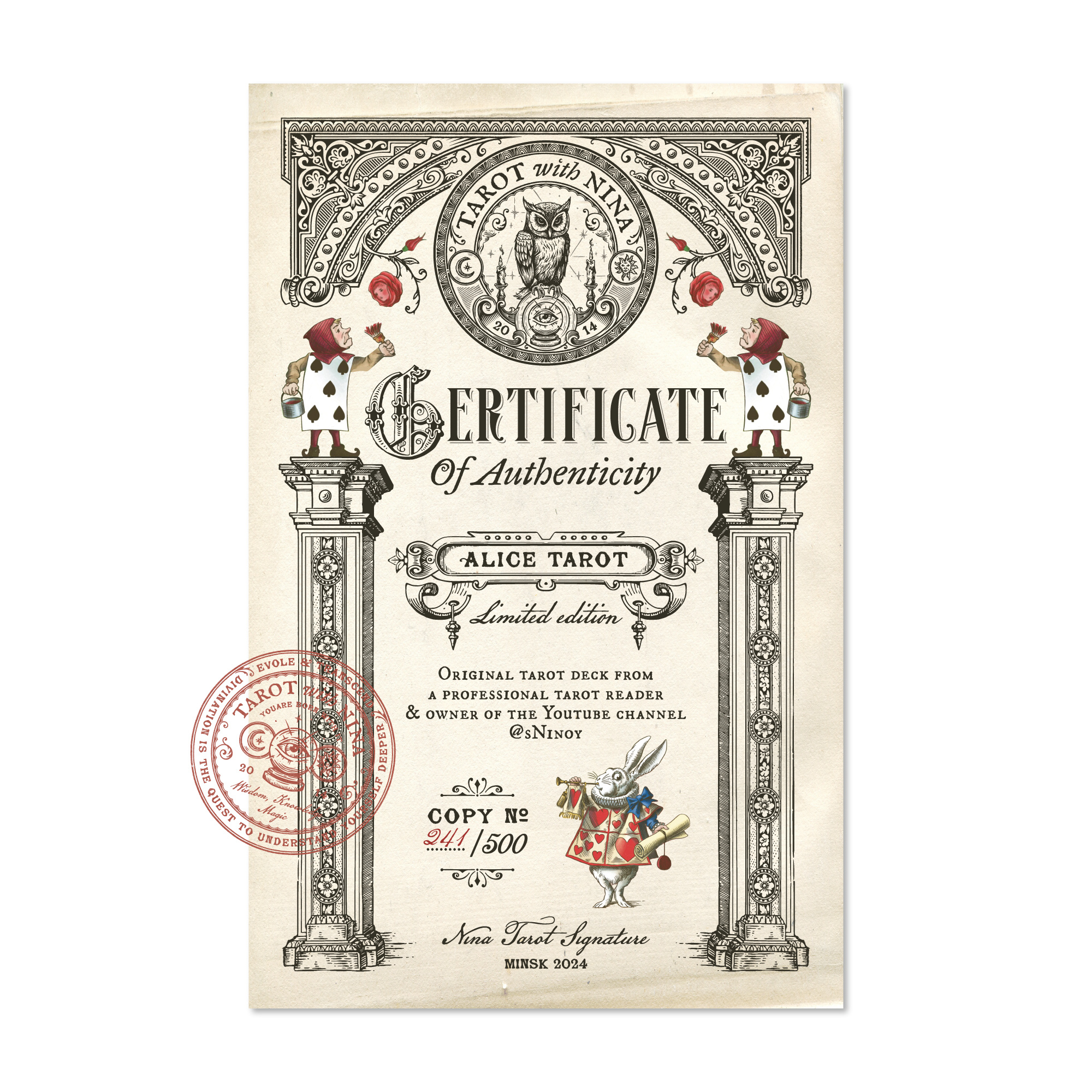 Certificate of Authenticity by Dusan Sol on Dribbble