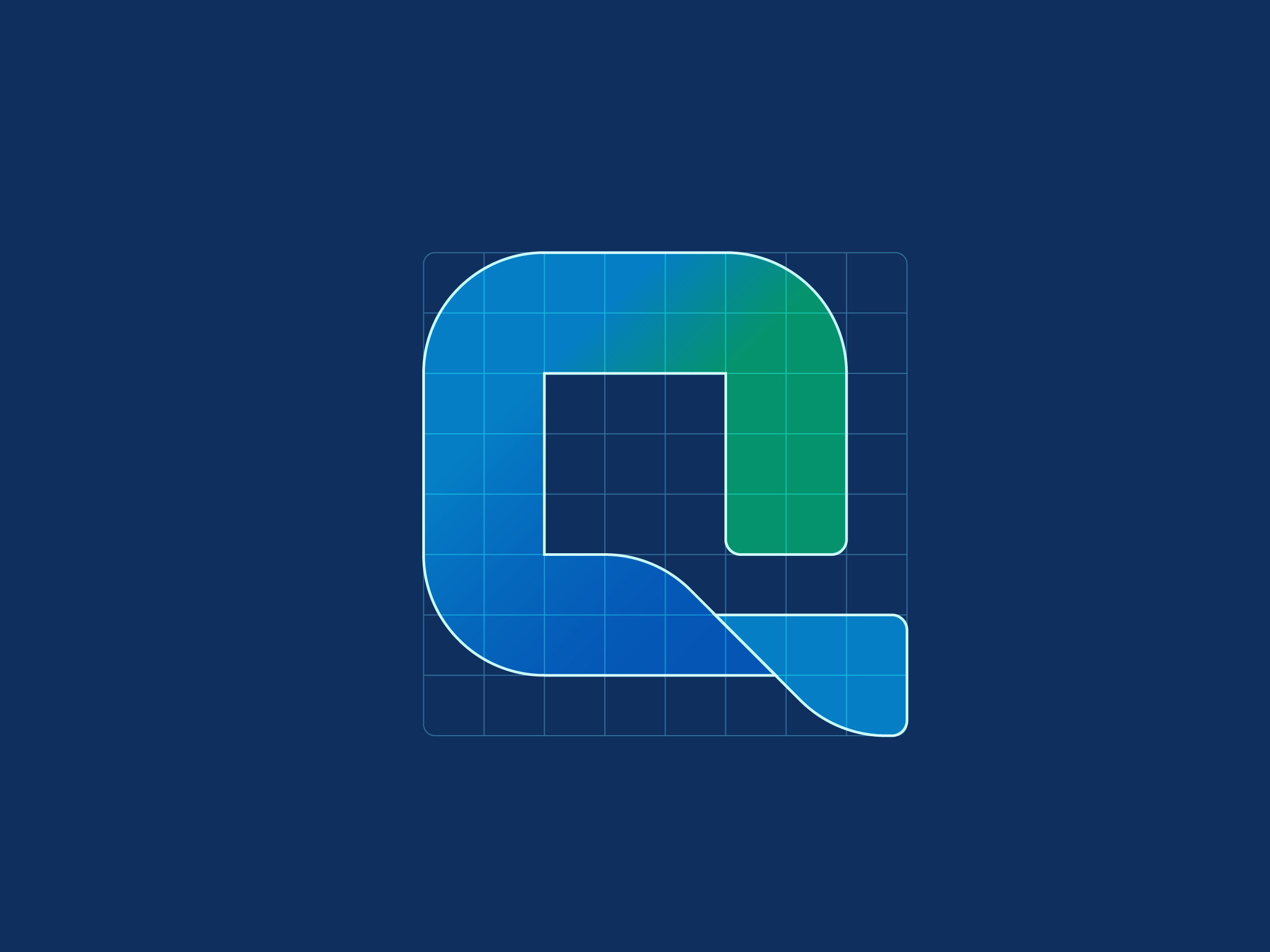 Abstract Q Square Logo Concept // SOLD by Bohdan Harbaruk 🇺🇦 on Dribbble
