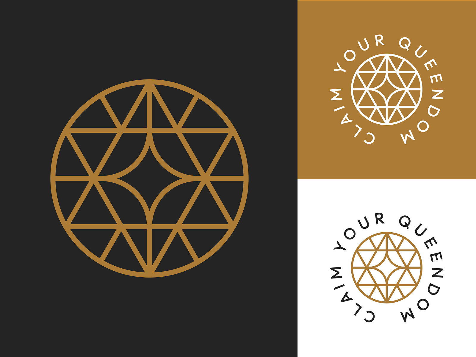 Claim Your Queendom - Logo by Manitou on Dribbble