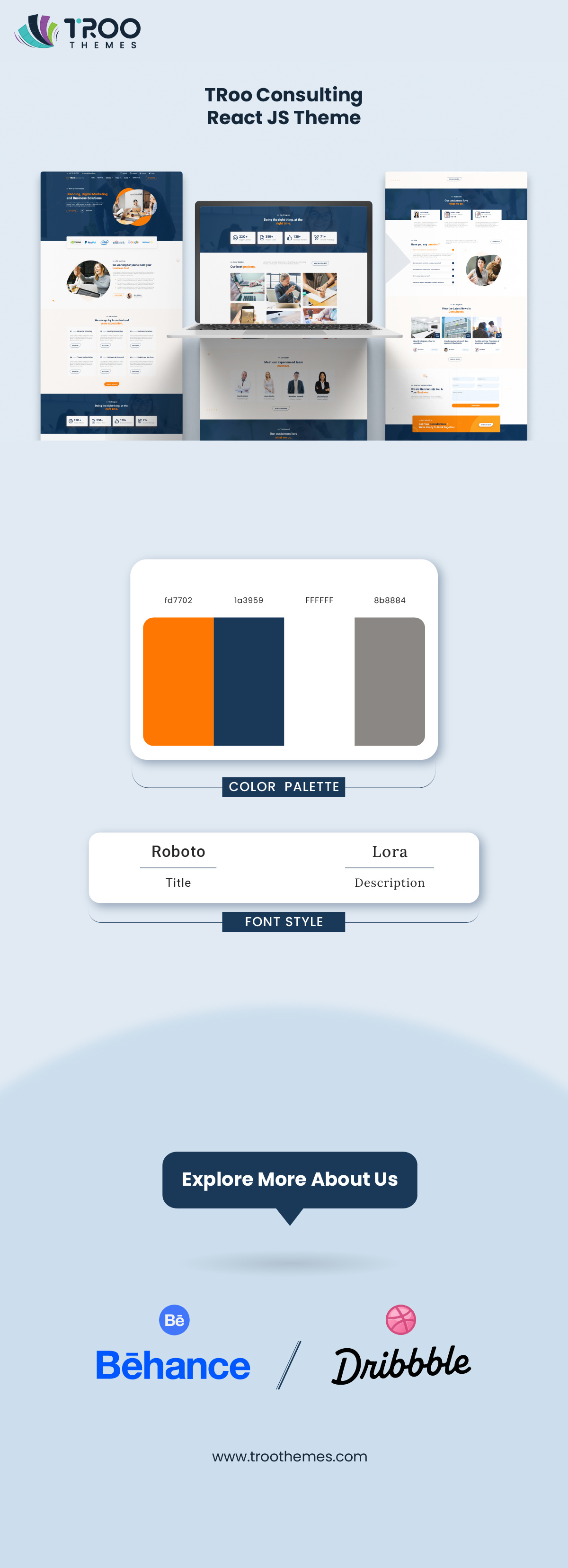 React Theme designs, themes, templates and downloadable graphic ...