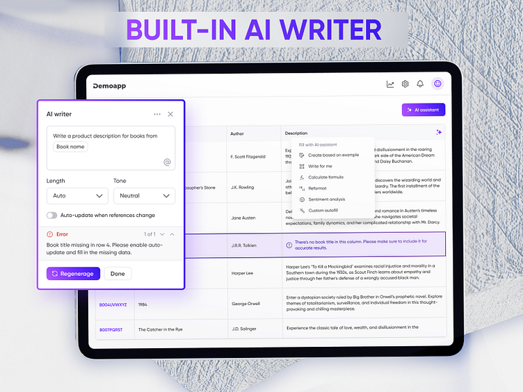 Ai Driven Data Management And Visualization Product Ux Patterns By