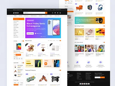 Landing Page UI Template designs, themes, templates and downloadable ...