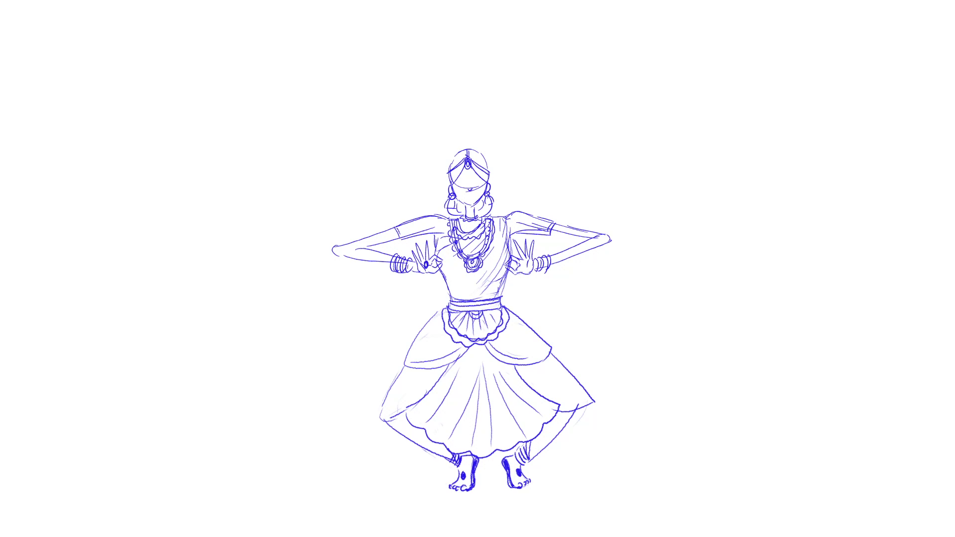 Indian Dancer - 2d animation by Prakriti Eeshika on Dribbble