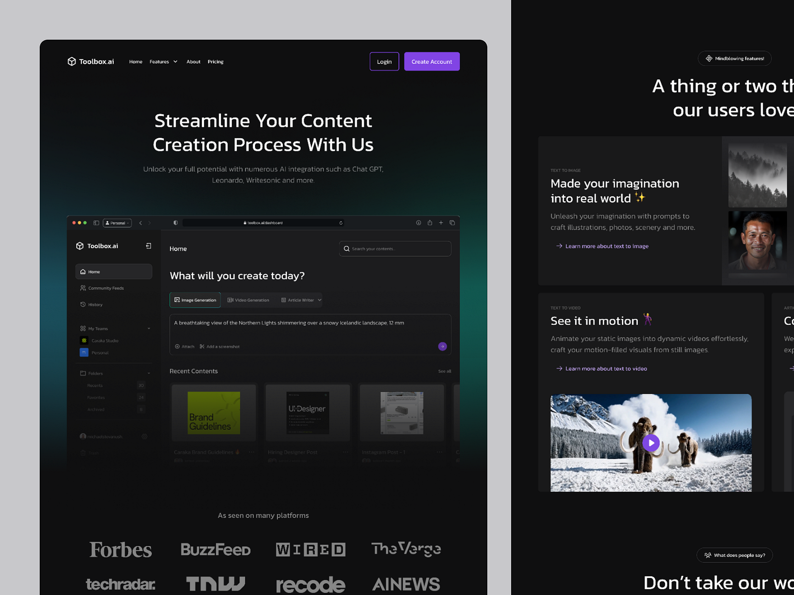 Toolbox.ai - AI Content Creator Landing Page by Michael Stevanus ... Toolbox.ai - AI Content Creator Landing Page by Michael Stevanus ...