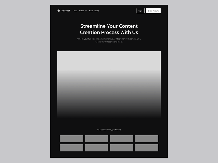 Toolbox.ai - AI Content Creator Landing Page by Michael Stevanus ... Toolbox.ai - AI Content Creator Landing Page by Michael Stevanus ...