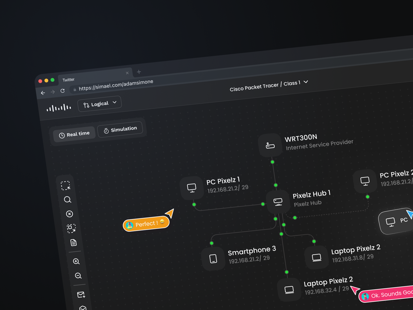 Cisco Network Simulator Redesign - CLI Setting by Pixelz on Dribbble