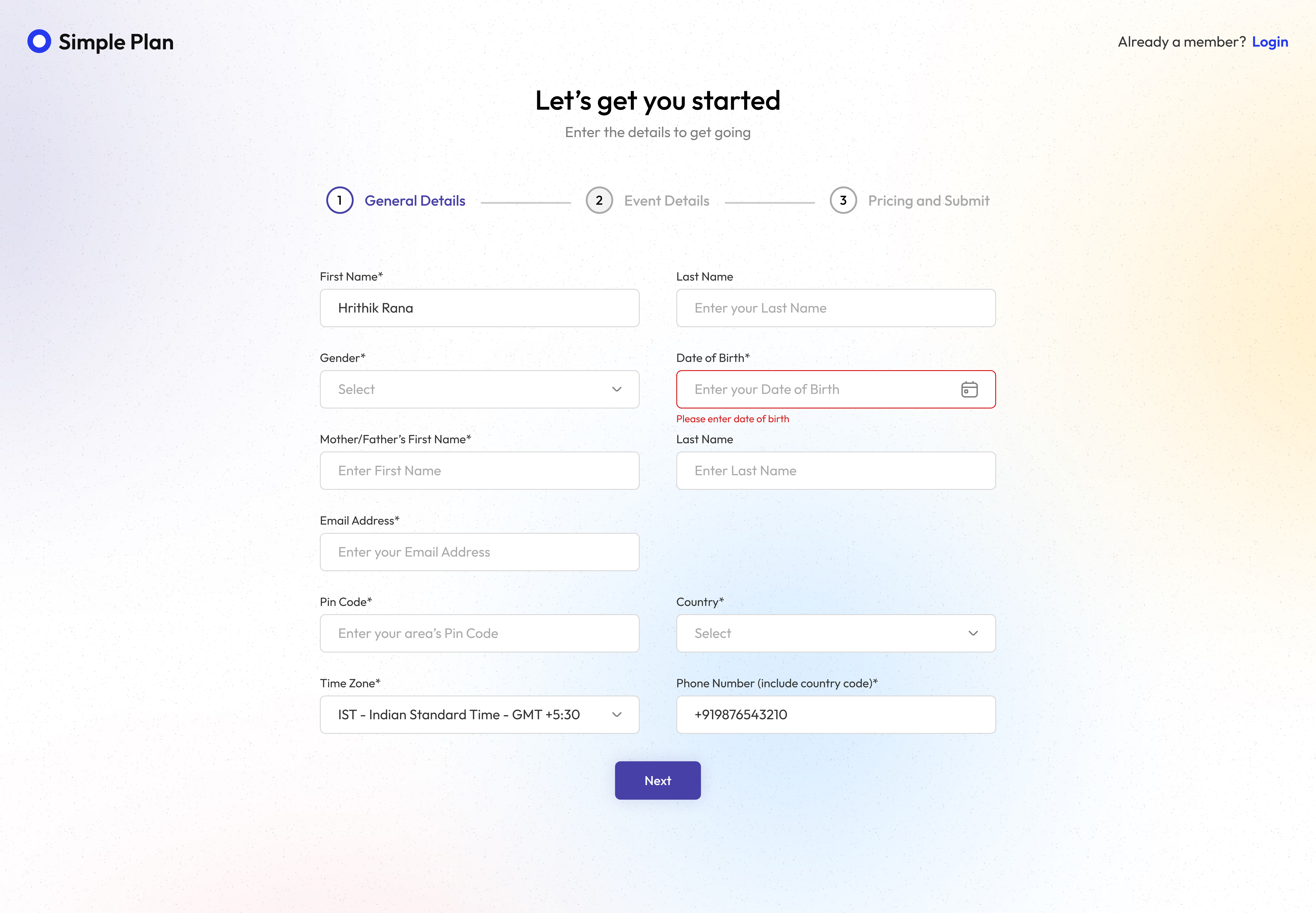 Steps UI designs, themes, templates and downloadable graphic elements ...