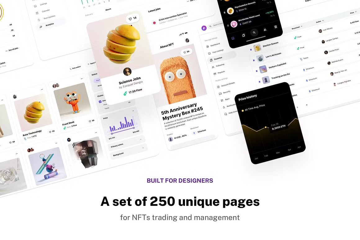 Neo FT - UI Kit For NFT Marketplaces by Design Laboratory on Dribbble
