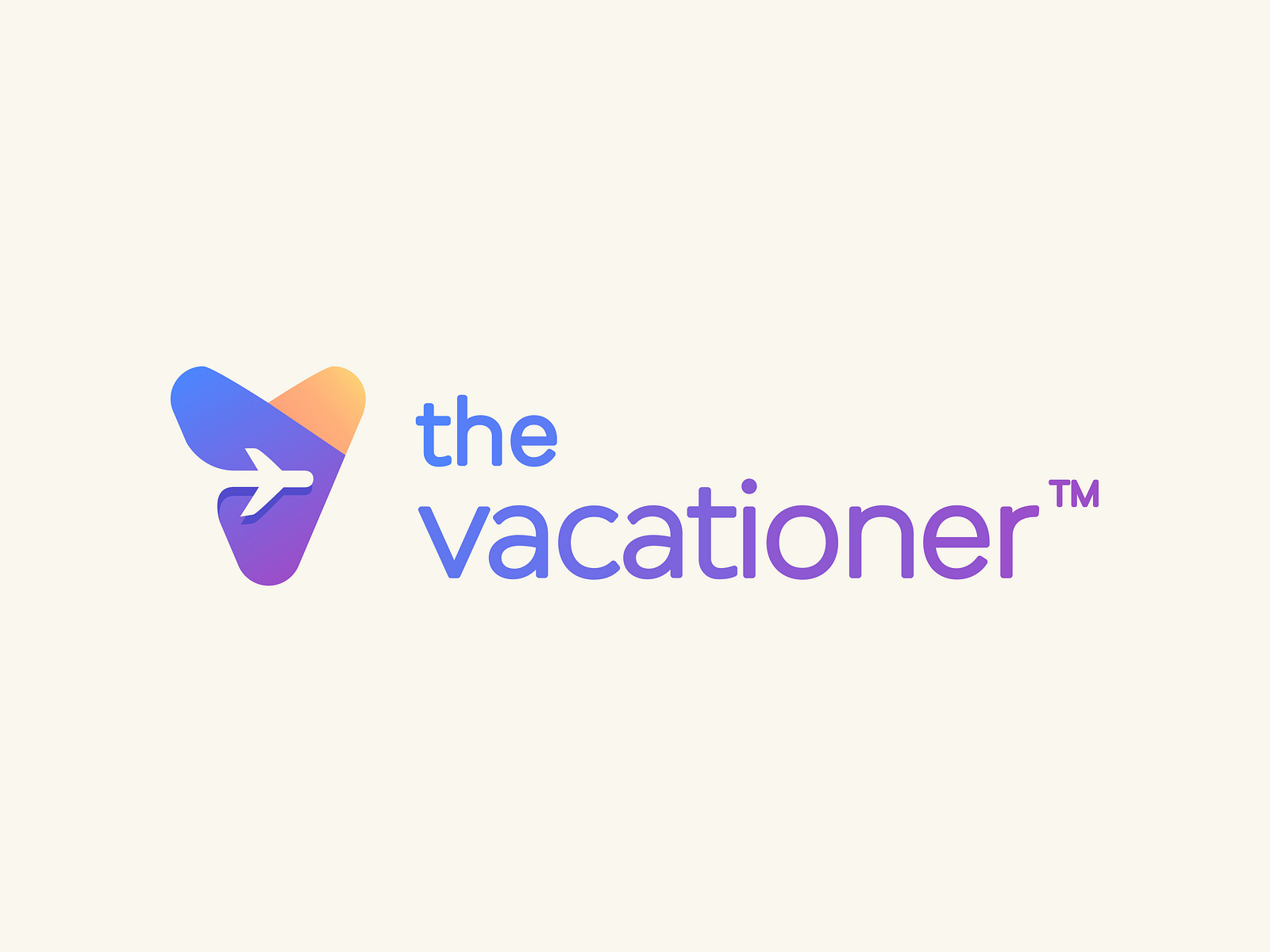 The Vacationer TM Logo by Tatsiana Navitskaya on Dribbble