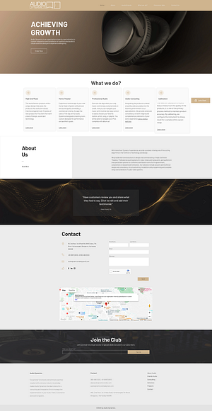 Audio website UI by Creative Prakash on Dribbble