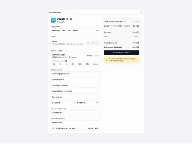 Browse thousands of Address Form images for design inspiration | Dribbble