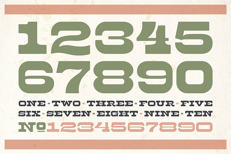 Palm Ridge Midcentury Southwest Font by Creative Design Master on Dribbble