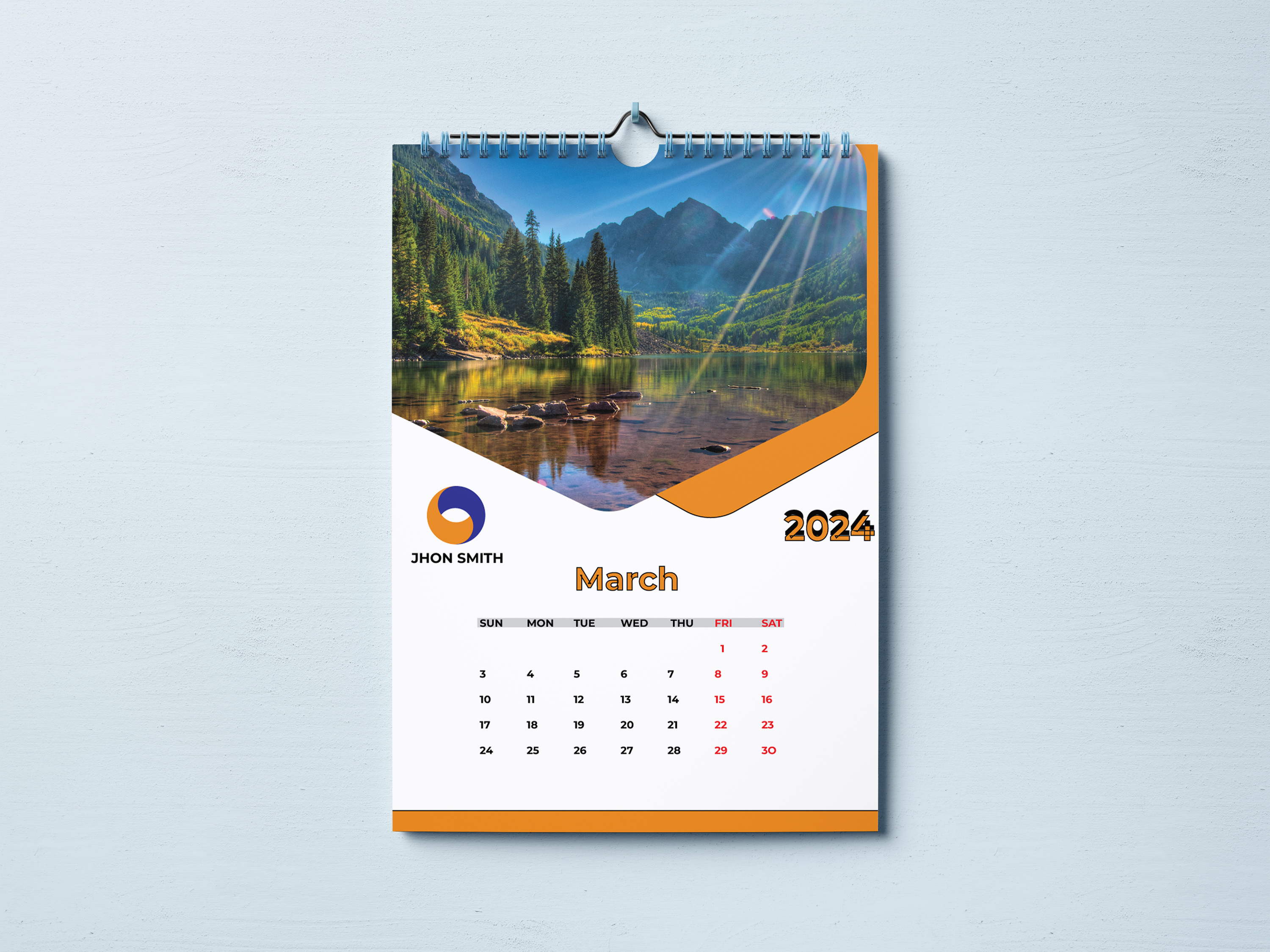 Calender Design by Md Manzurul Azim on Dribbble