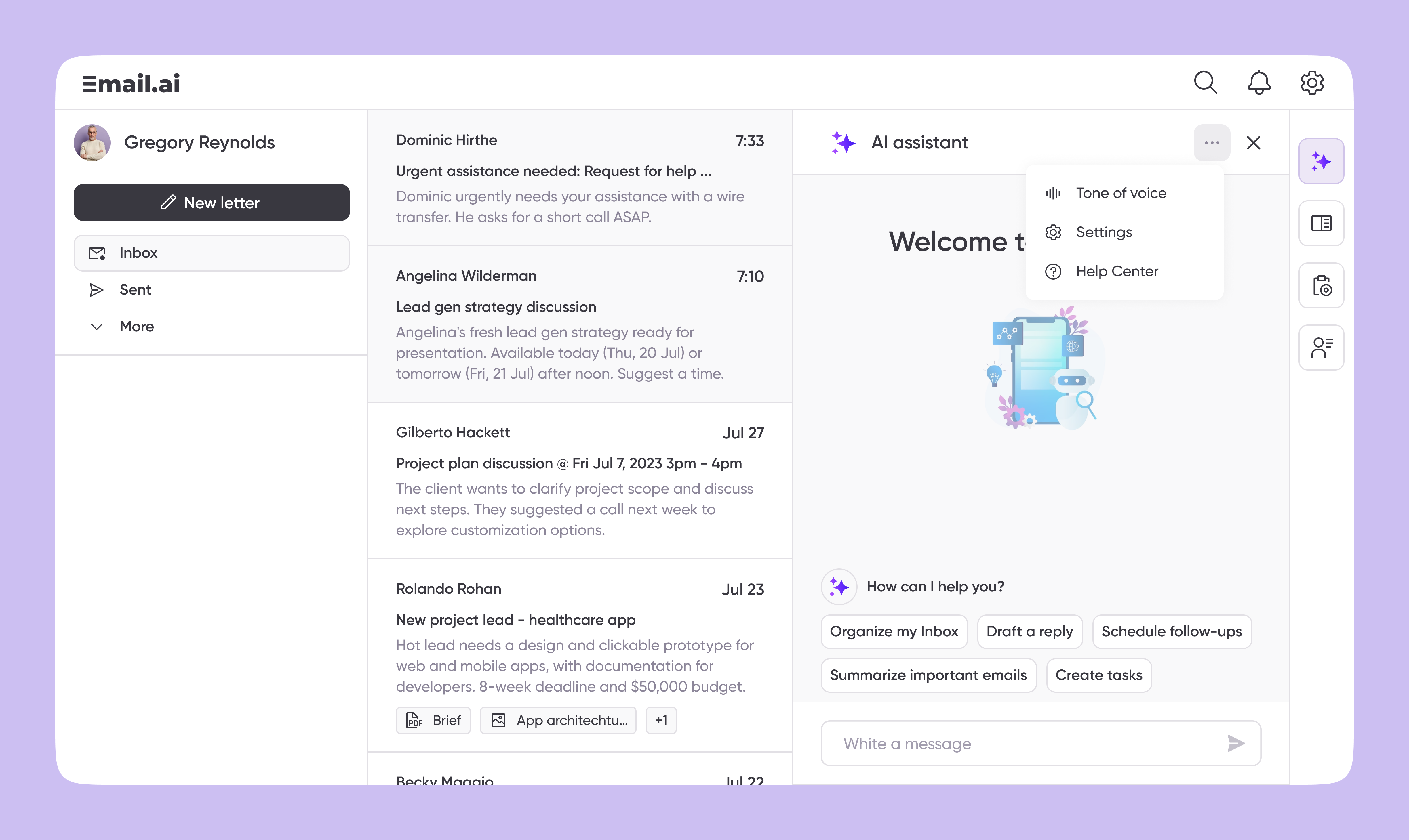 AI Filtering, Prioritization & Personalization - AI Email UX by Iryna ...