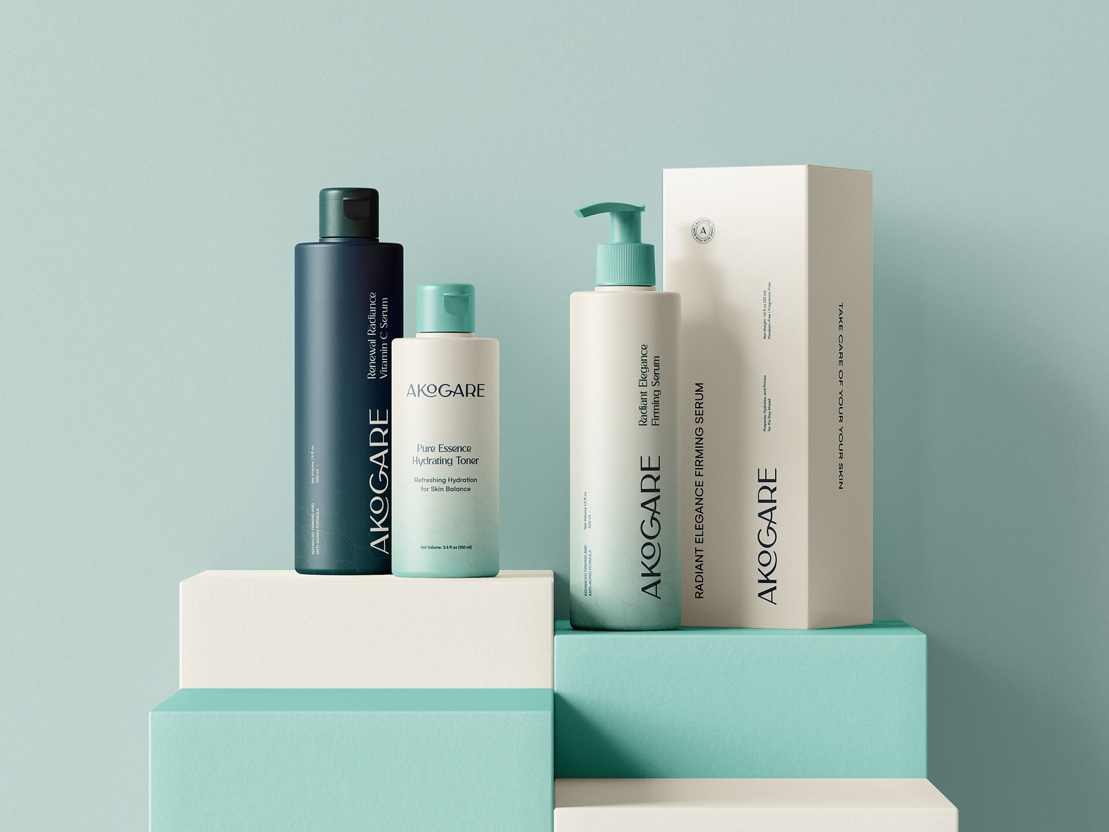 Skin Care Bottle Packaging Design by YAHIA SM on Dribbble