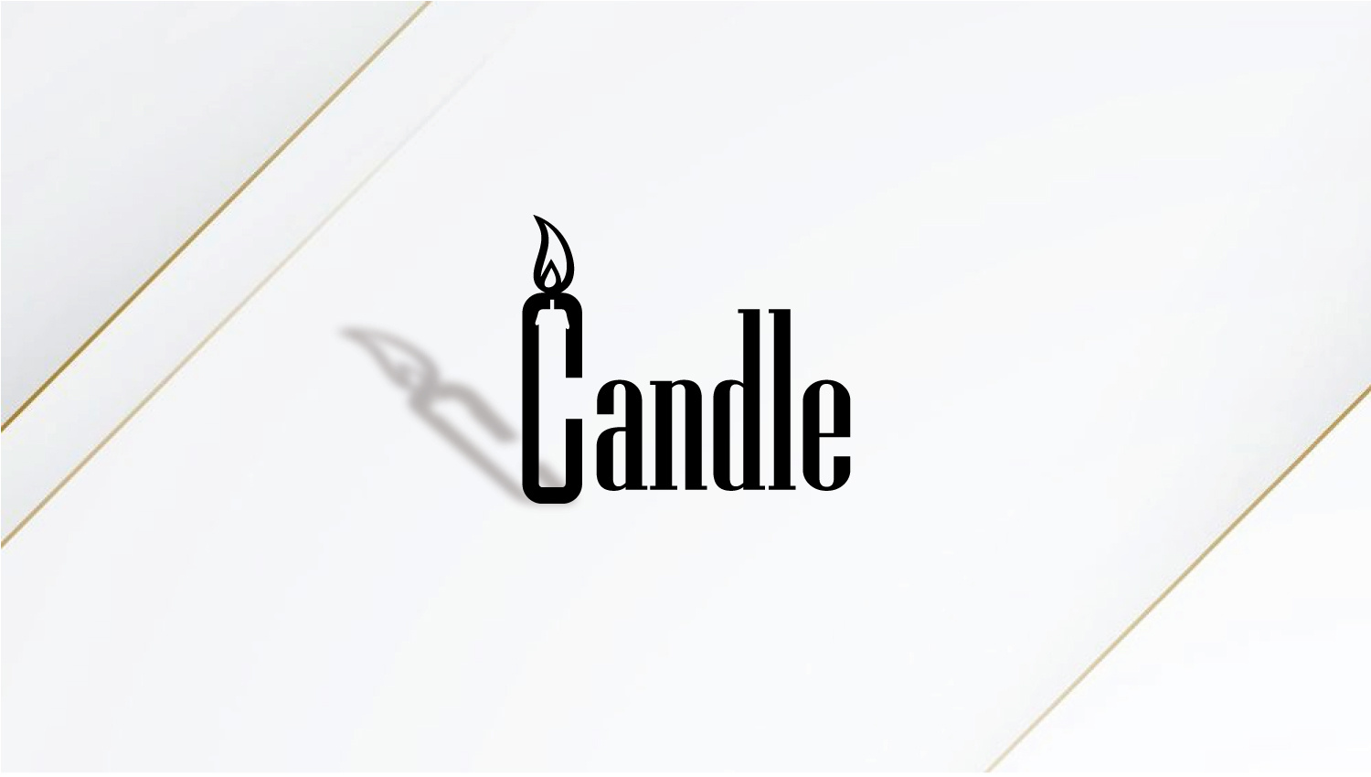 Typography Logo (Candle) by Arafath hossain (Palash) on Dribbble