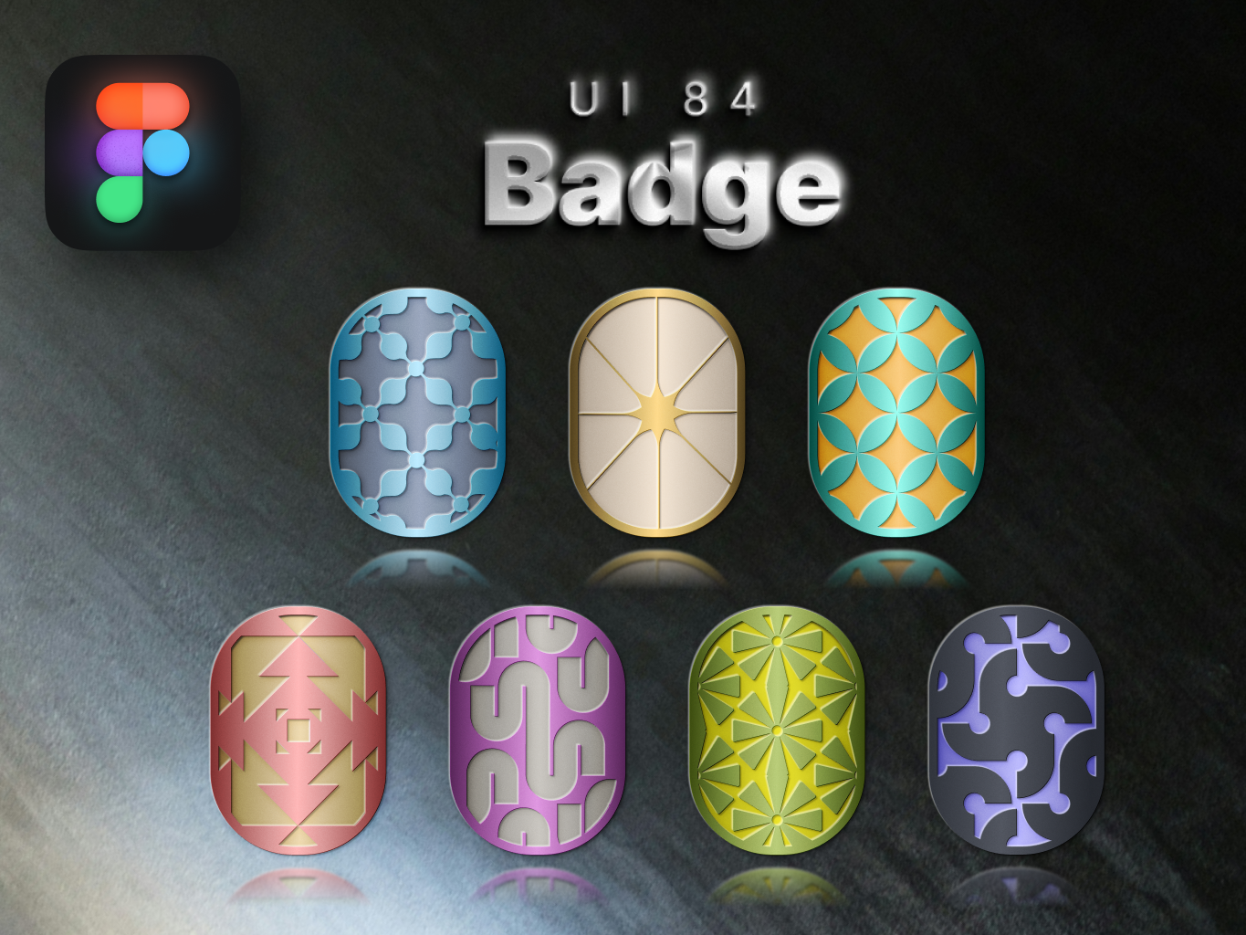 UI 84_Badge by Yu-Fang , Lin on Dribbble