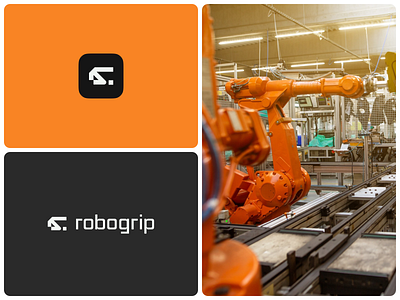 Robogrip - Branding concept by SoftTeco Design for SoftTeco on Dribbble