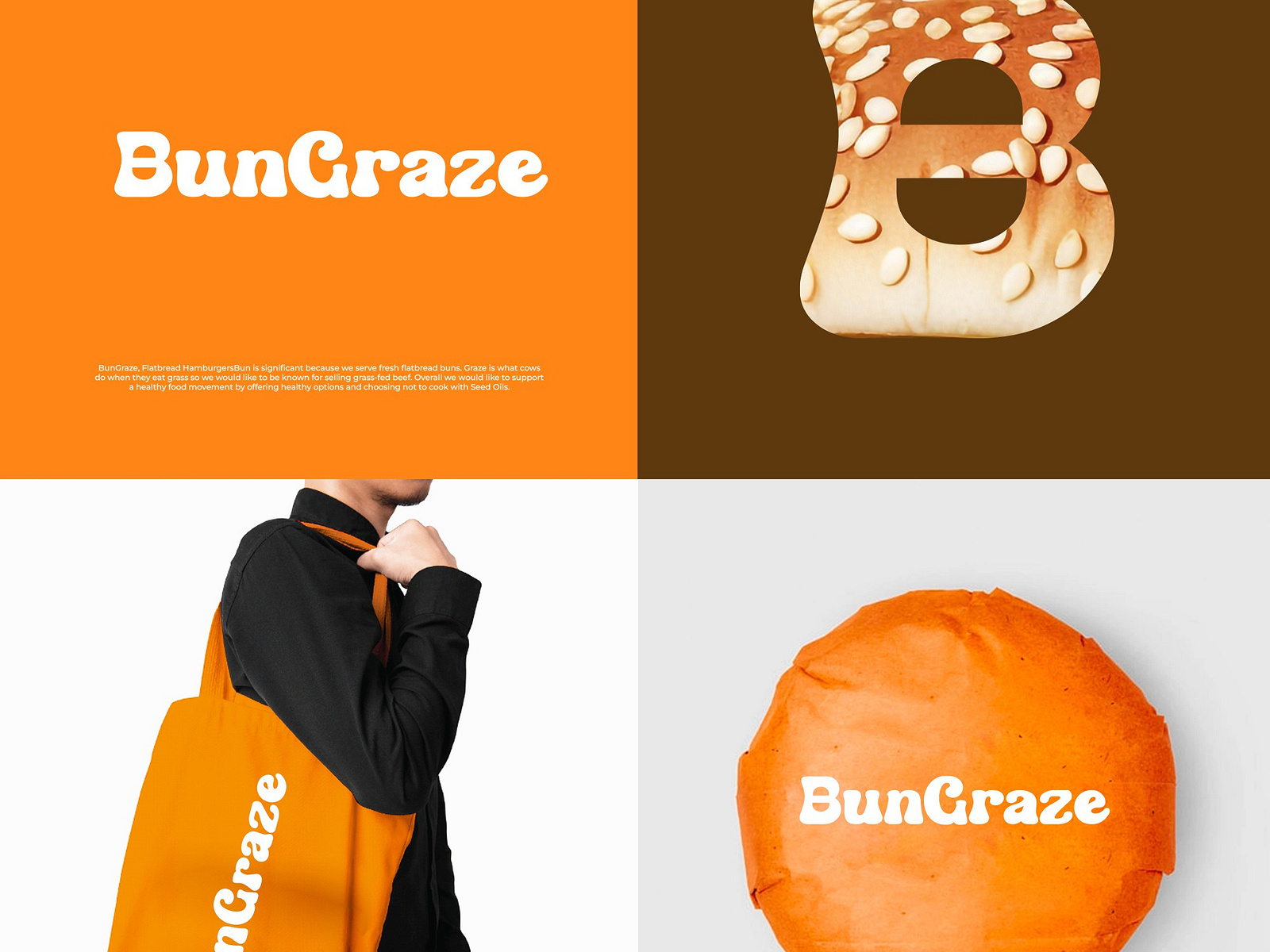 Creative Fun Logo Design for BUNGRAZE by Zayni_dzine on Dribbble