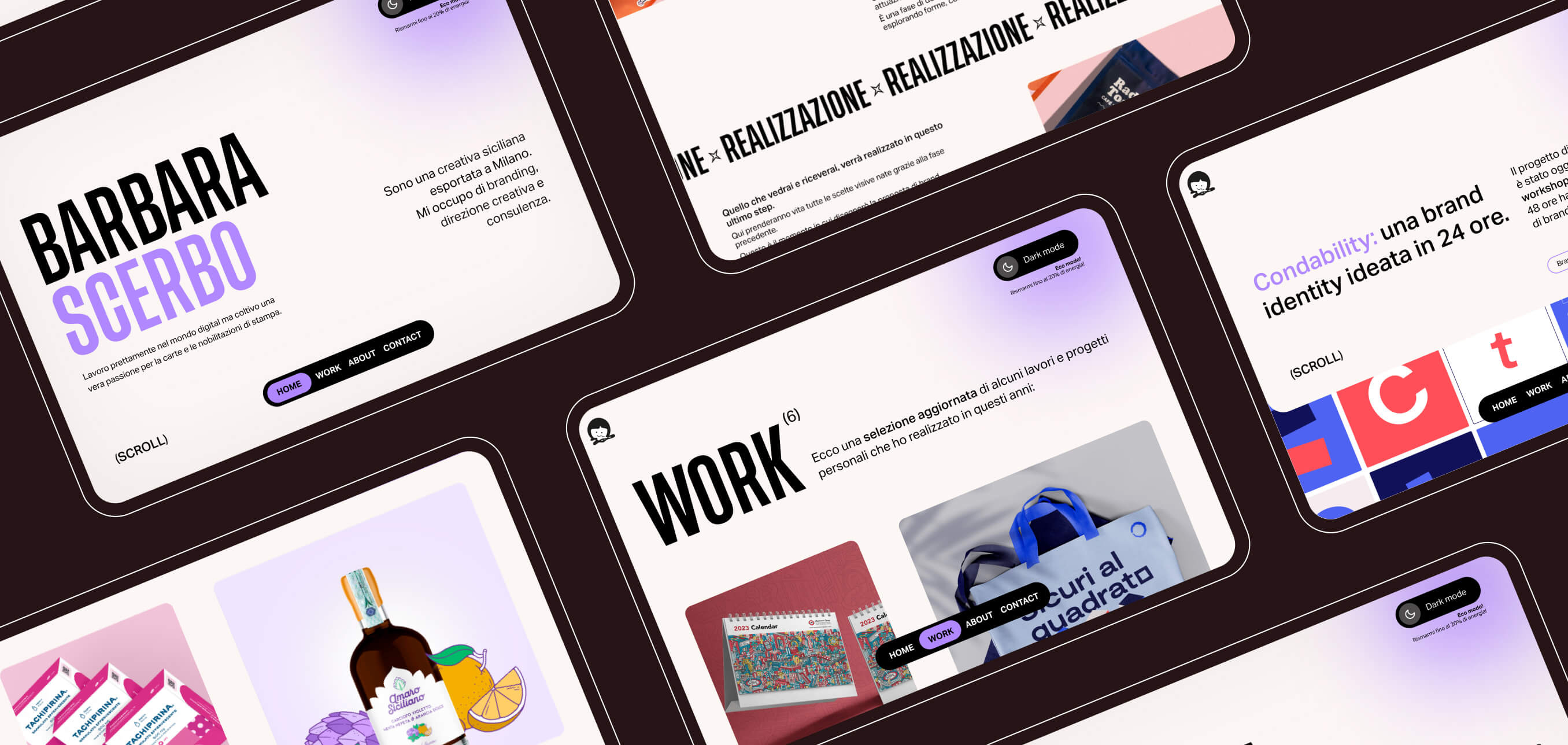 Barbara Scerbo - Designer, Art Director Portfolio by Patrick David on Dribbble