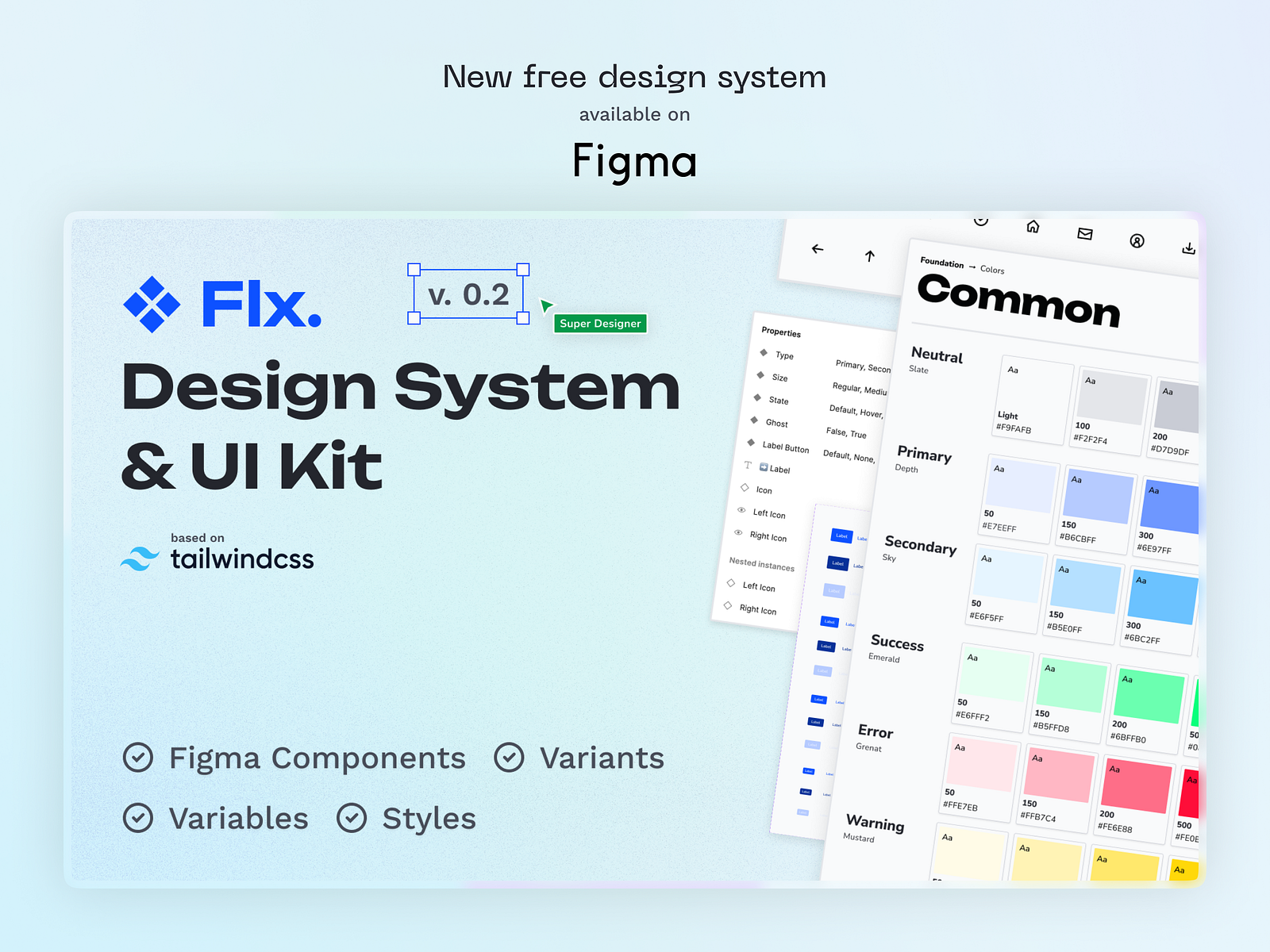 Flx. Design System available by Antoine on Dribbble
